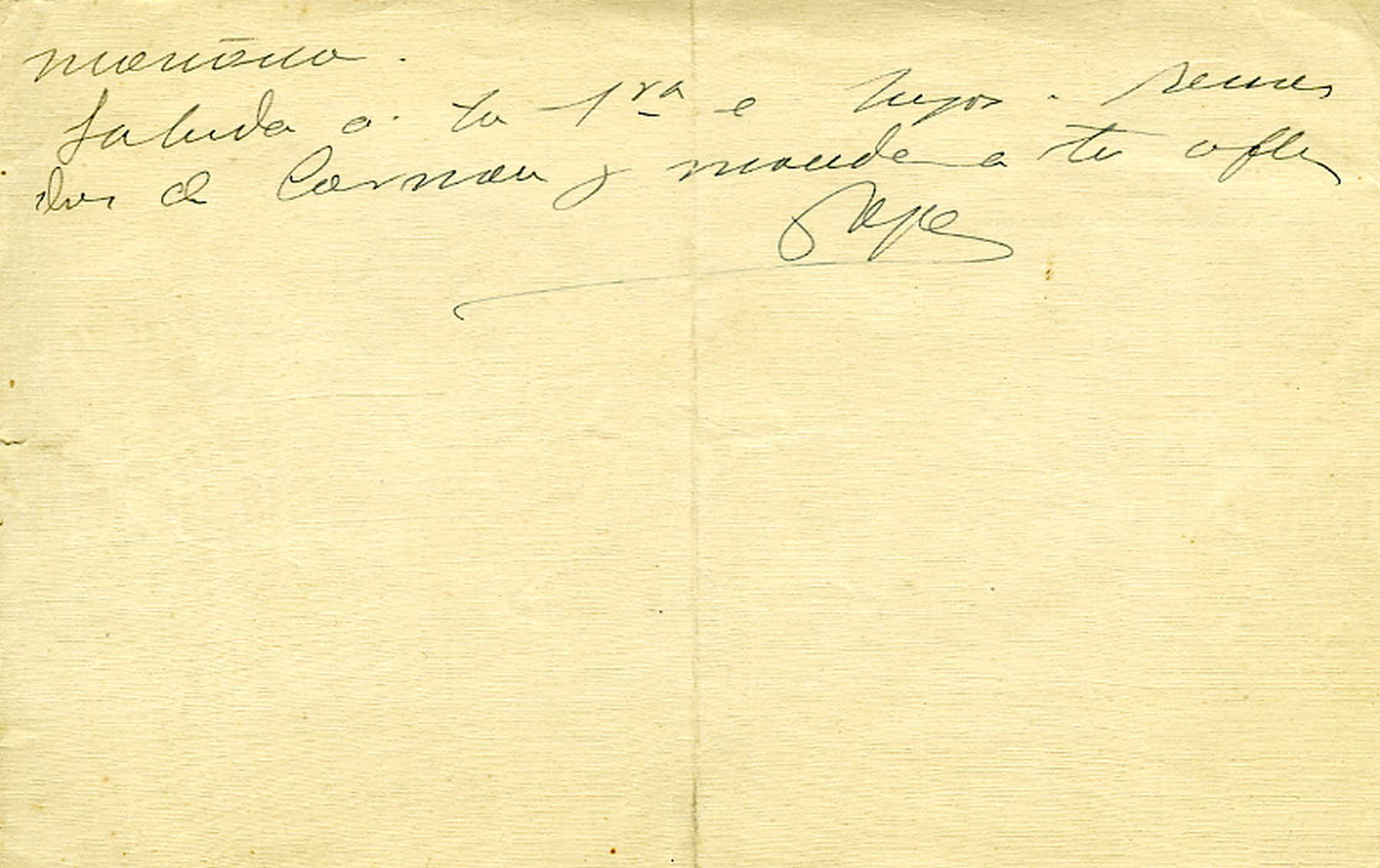 Valladolid, 5 de noviembre Carta de Pepe a Pablo Uranga invitándole a ...
