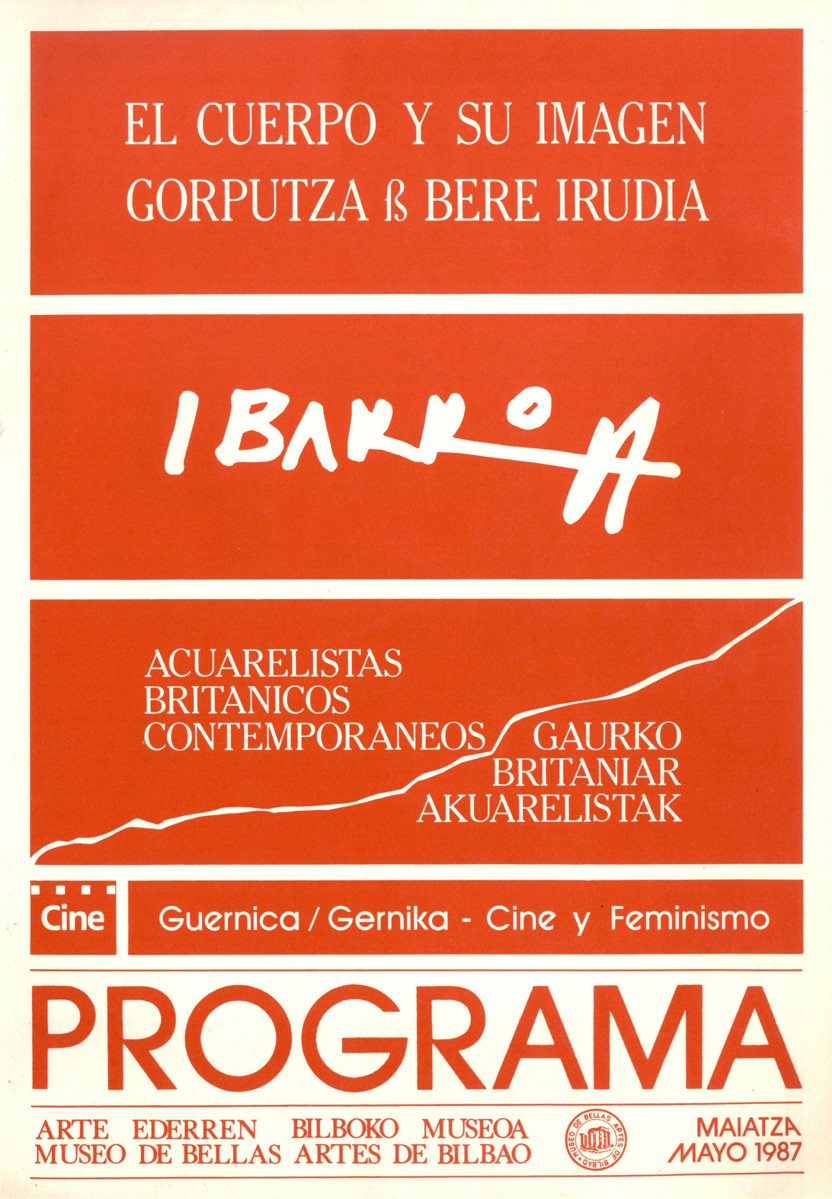 Programa mayo 1987 [Folleto]. - Bilbao Museoa