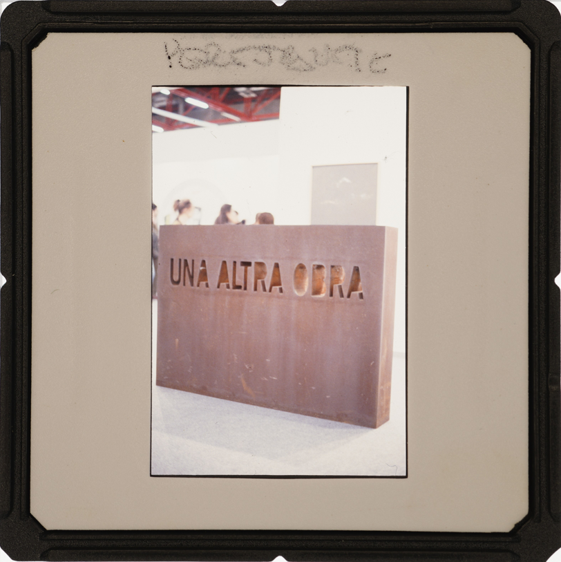 Perejaume. Una Altra Obra. Metaforas Arco 1993. - Bilbao Museoa