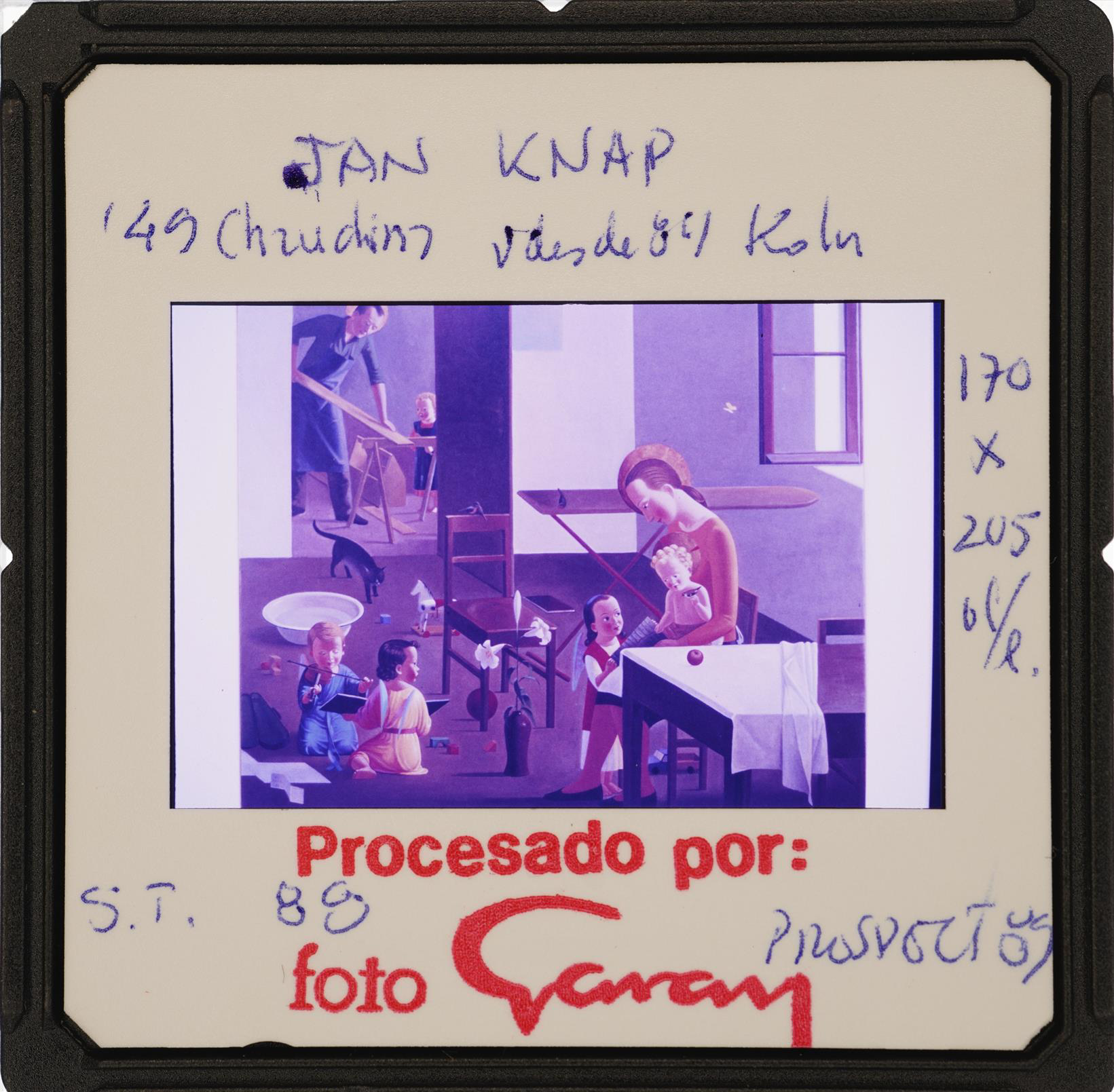 Knapp, Jan. [Sin Título]. Prospect 89. - Bilbao Museoa