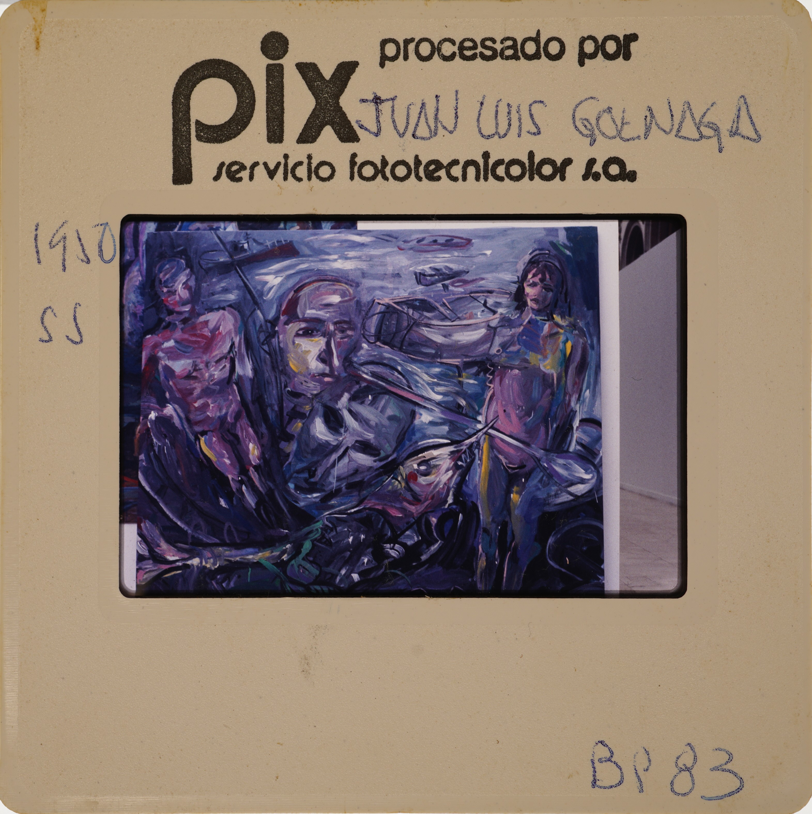 Goenaga Mendiola, Juan Luis. Bienal París 1983. - Bilbao Museoa