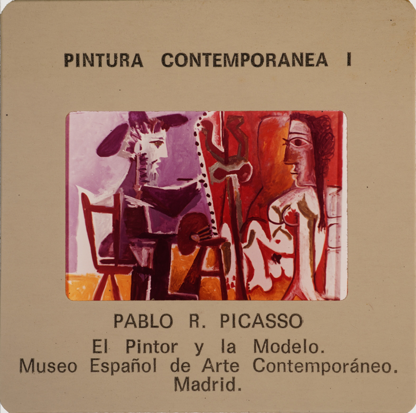 Picasso, Pablo Ruiz. El Pintor y la Modelo. Museo Español de Arte ...
