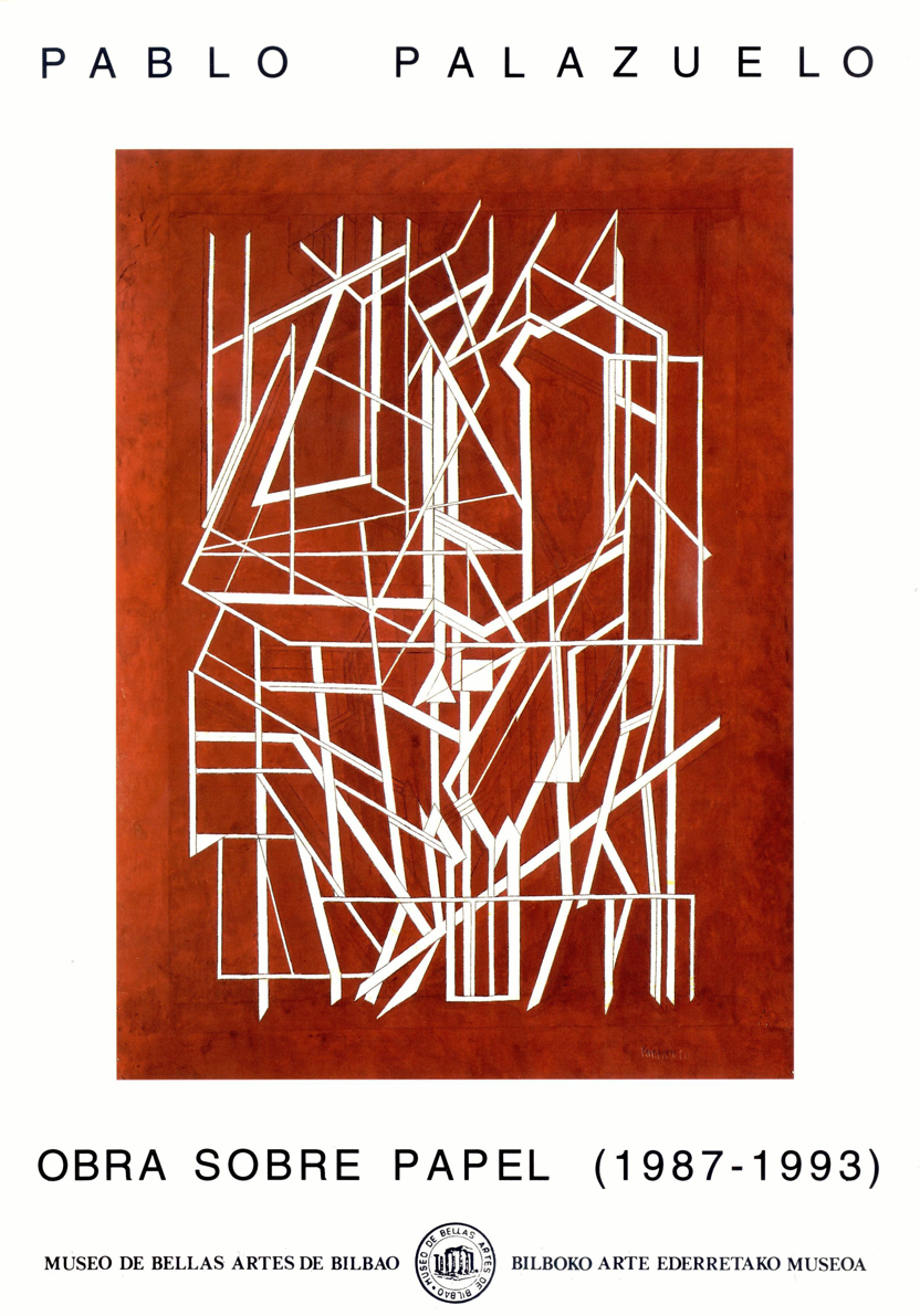 Pablo Palazuelo [Folleto] : obra sobre papel, 1987-1993. - Bilbao Museoa