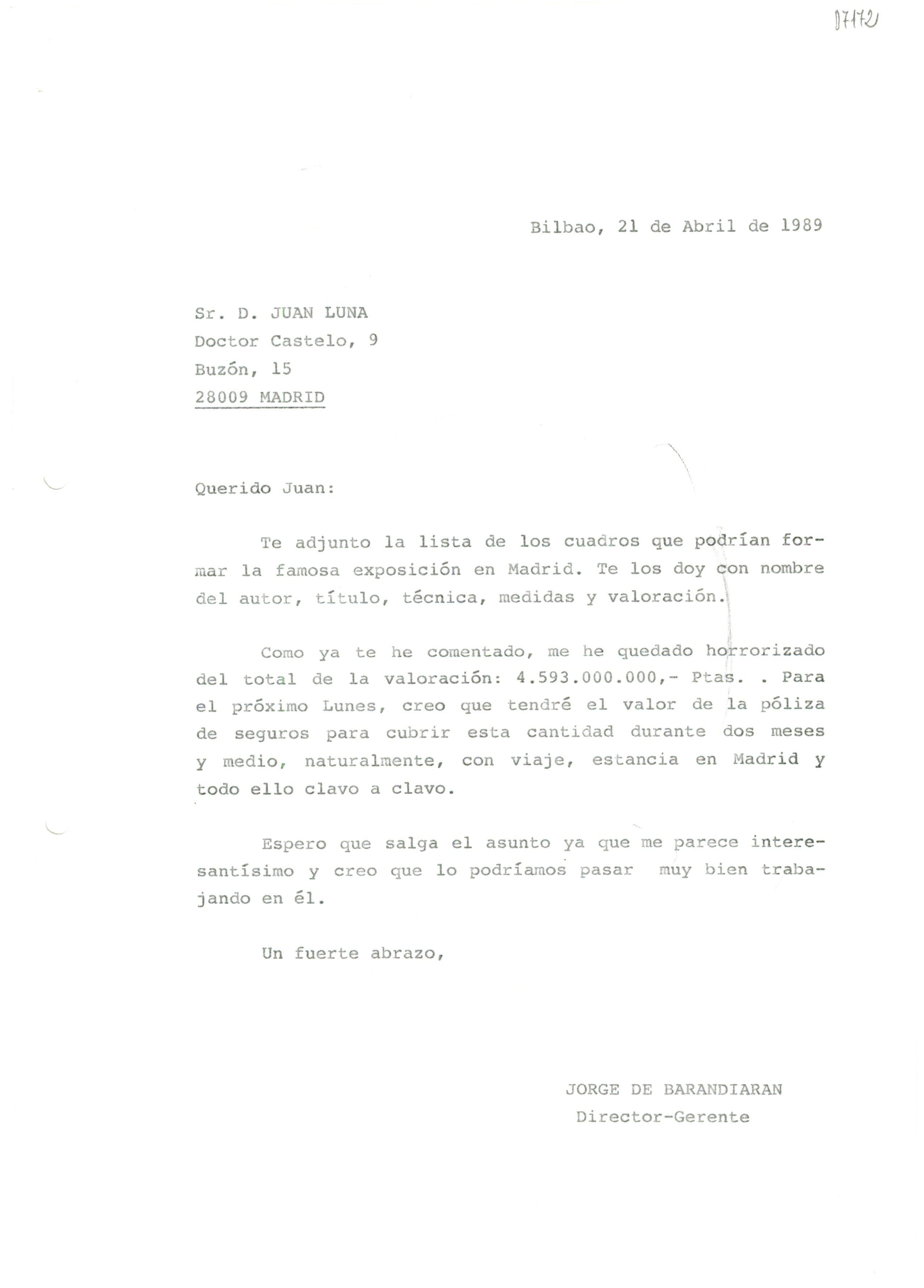 Luigi Carbone - Bilbao Museoa