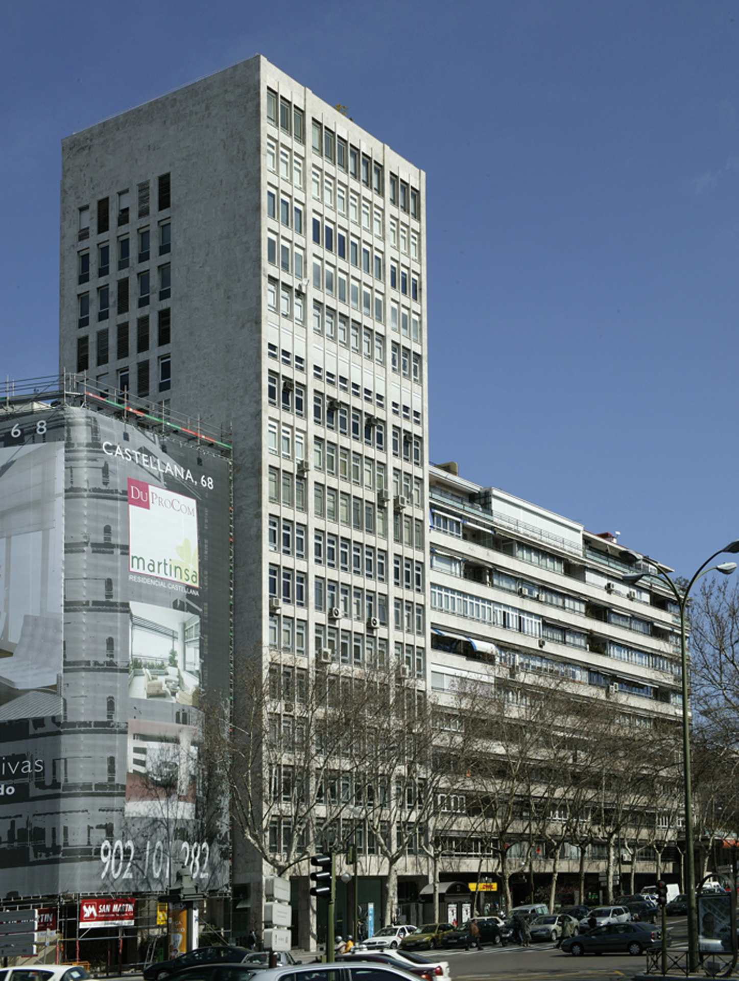 Edificio de viviendas (plaza del Doctor Marañón) - La Casa de la Arquitectura