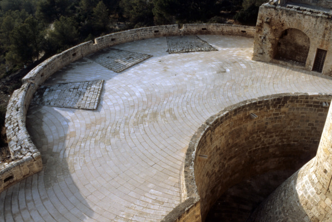 Obras en el Castillo de Bellver - La Casa de la Arquitectura