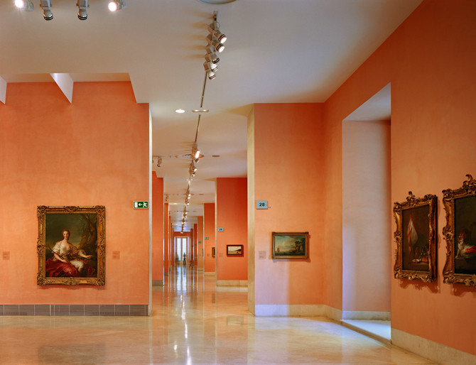 Transformación del Palacio de Villahermosa en Museo Thyssen-Bornemisza - La Casa de la Arquitectura