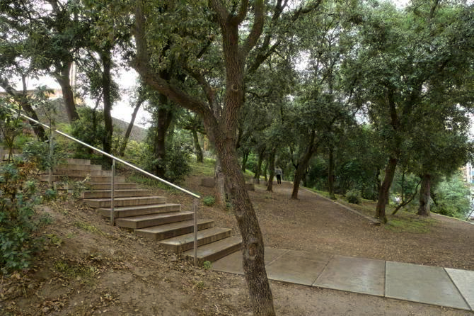 Adecuación de la zona verde de Can Ginestar - La Casa de la Arquitectura