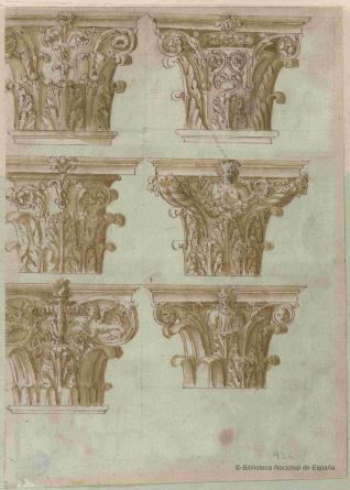 Capiteles corintios y compuestos fantásticos - Mis Museos