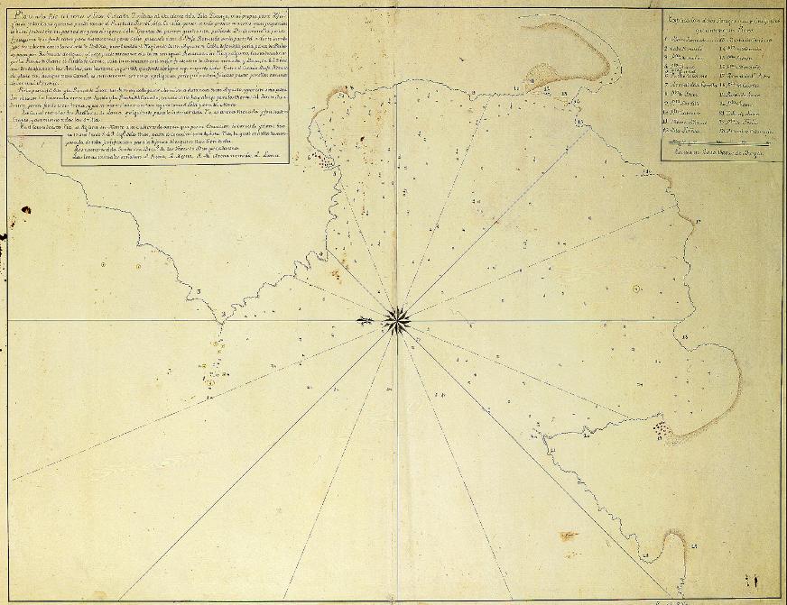 Plano de la Ría de Cormes y Laxe - Mapas Interactivos