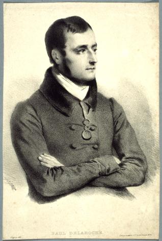 Retrato de Paul Delaroche - Mis Museos