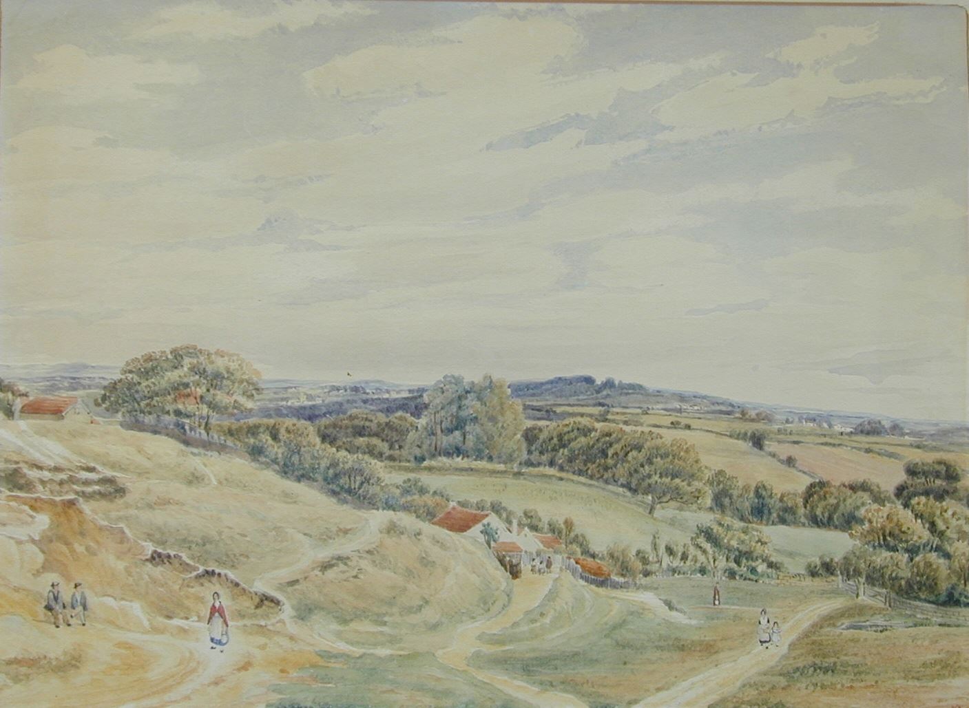 Vista del entorno de Rusthall, Kent (Inglaterra) - Mis Museos