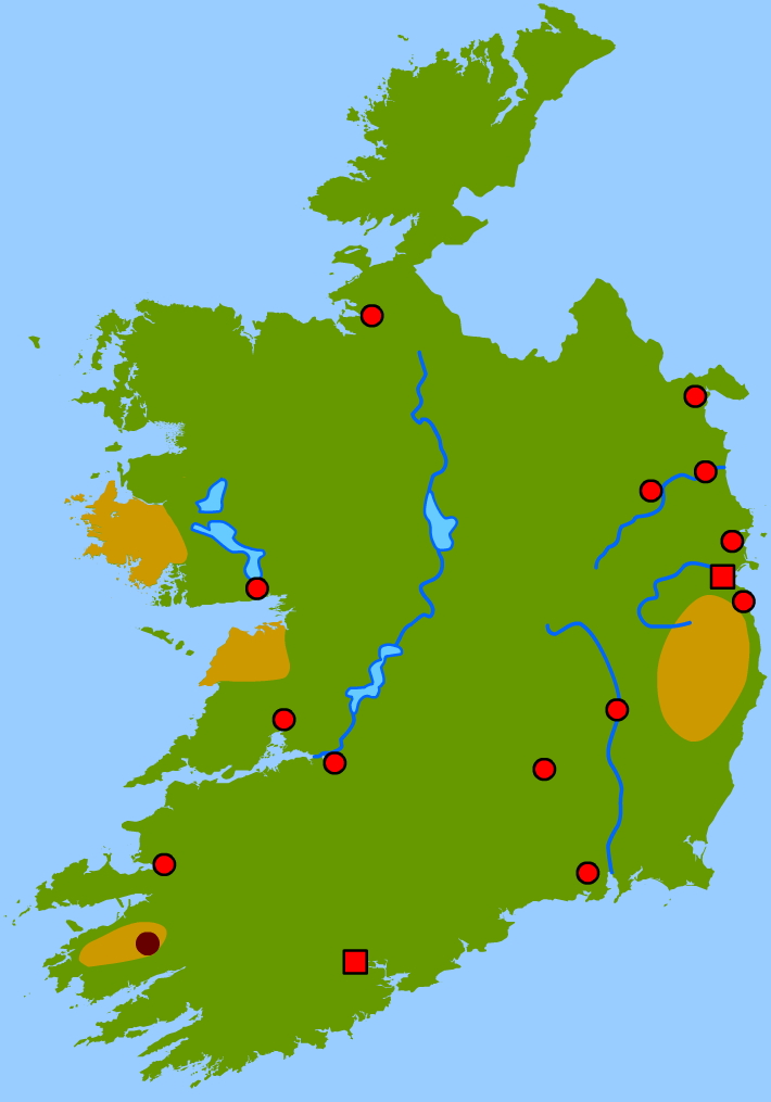 Physical Geography Of Ireland Physical Features Of Ireland Toporopa Physical Geography Of Ireland Physical Features Of Ireland Toporopa